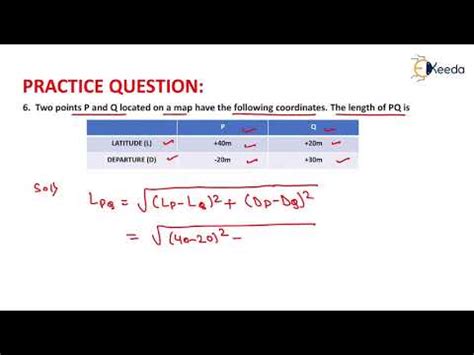 Th Numerical Previous Year Gate Questions Of GE GATE Geomatics Engineering Video Lecture