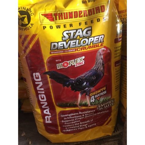 thunderbird stag developer 4 andcrumble 1kilogram shopee philippines