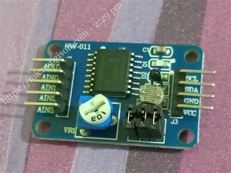 Interfacing Pcf8591 Adcdac Module With Arduino
