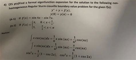 Tsfind A Formal Eigenfunction Expansion For The