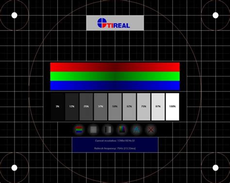 Test TFT LCD monitoru ihned zdarma ke stažení Slunečnice cz
