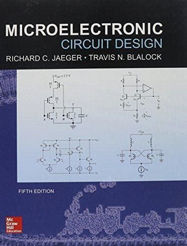 Microelectronic Circuit Design 5th Edition Twin Sea Star