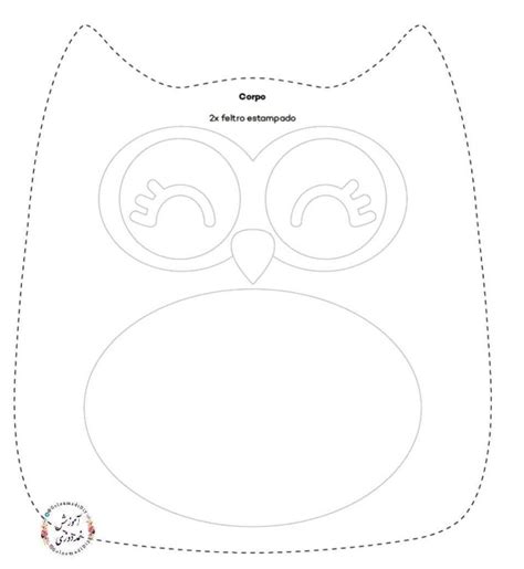 Diy Owl Pillow Sewing Pattern