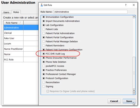 The PCC EHR Audit Log PCC Learn