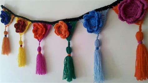 Banderitas Garland Bunting Tassel Necklace