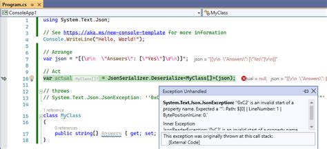JsonSerializer Deserialize Issue With Arrays Lists And Whitespace Issue Dotnet