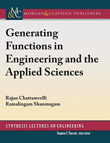 generating functions in engineering and the applied sciences finelybook