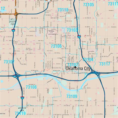 Okc Zip Code Map Us Zip Code 73109 Oklahoma City Oklahoma Overview