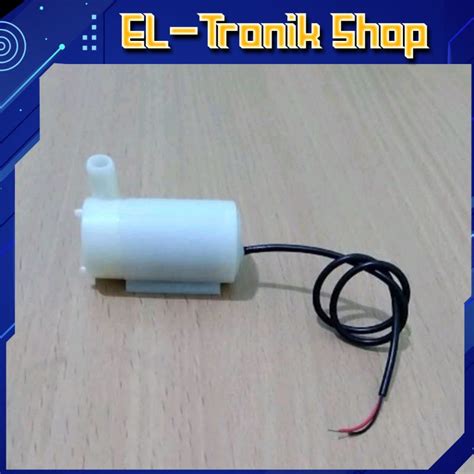 Jual Water Pump Pompa Mini Aquarium Pompa Hidroponik Pompa Mini Dc Arduino Tegal