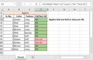 How To Use The OR Function In Excel