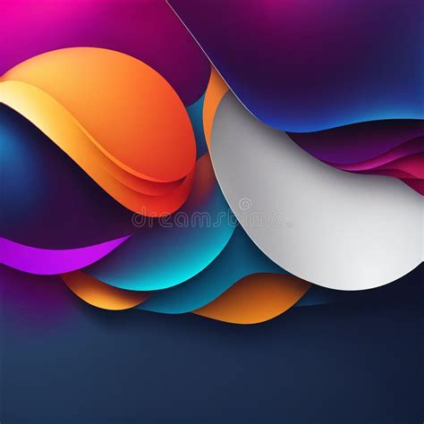 Abstract Modern Colorful Blob Background And Texture Design Colorful Blob Shape Background For