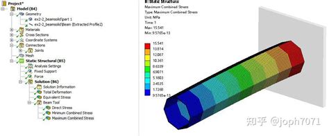 Ansys Workbench中结构单元的连接方式 知乎