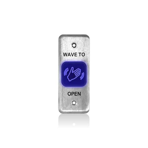 Bea Touchless Magic Wave To Open Actuator Jamb Plate Text And Logo Stainless Steel 10ms41 J
