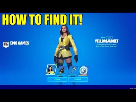 How To Get Yellow Jacket Skin For Free 2025 Where To Find It Fortnite