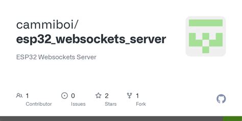 GitHub Cammiboi Esp32 Websockets Server ESP32 Websockets Server