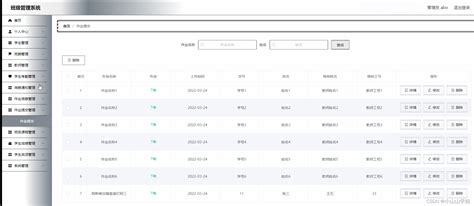 springboot毕设项目班级管理系统x5u9ljava vue mybatis maven mysql sprnig