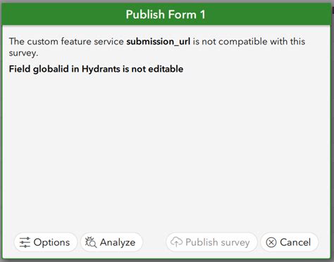 Inspection Workflow S123 To Feature Layer Globalid Esri Community