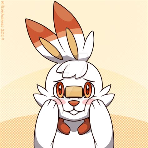 Cute Lil Scorbunny By Miltonholmes On Deviantart