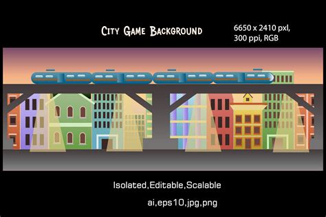 City Game Background Graphic By Karya Langit · Creative Fabrica