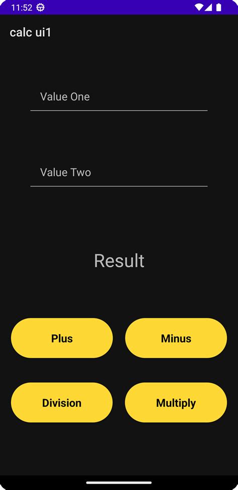 Github Gs1719calcone Simple Calculator Applicationui 1