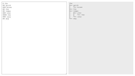 Ascii Tree Generator