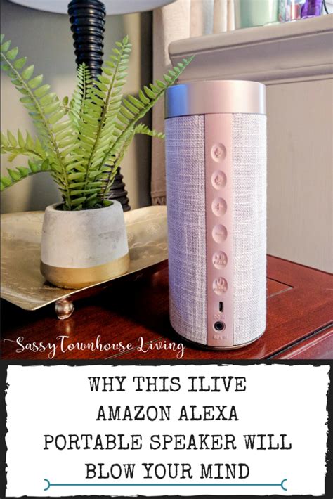 Why This ILive Amazon Alexa Portable Speaker Will Blow Your Mind