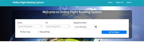 Airline Reservation System Project In Php With Free Source Code Free