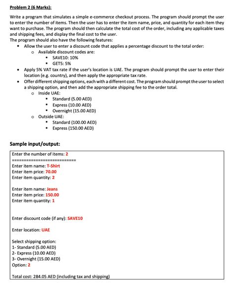 solved problem 2 6 marks write a program that simulates a