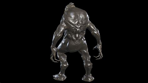 Fish Mutant Monster 3d Model By Phazan