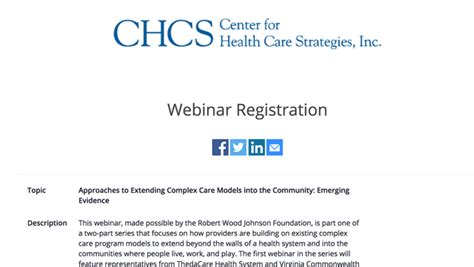 approaches to extending complex care models into the community