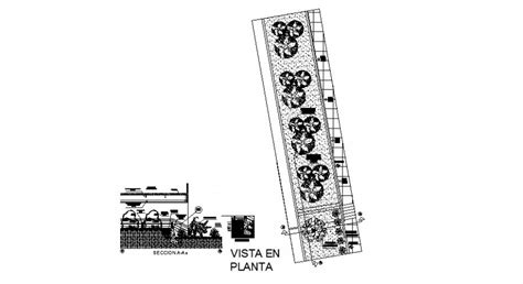 Garden Staircases Constructive Section And Landscaping Structure Cad Drawing Details Dwg File
