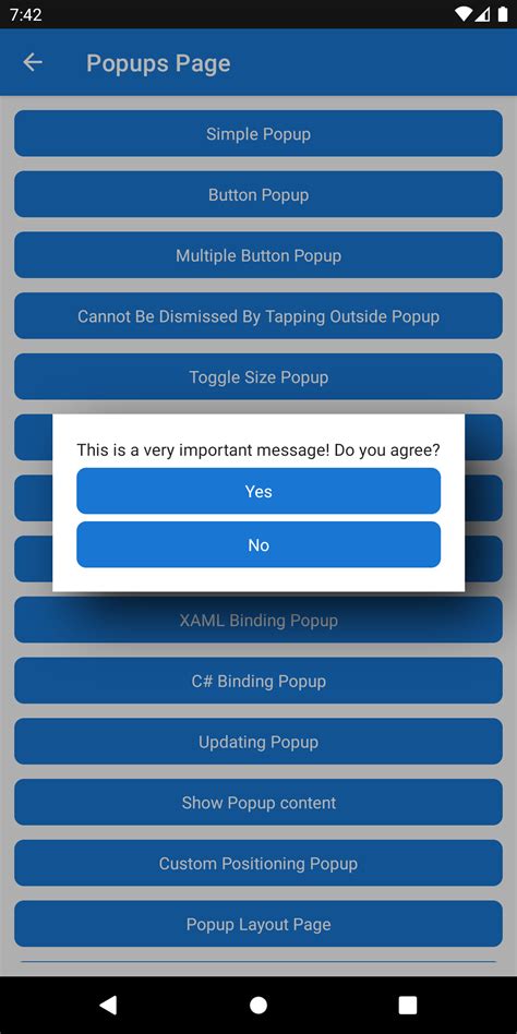 Popupoptions Net Maui 社区工具包 Community Toolkits For Net