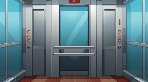 Premium Vector A Picture Of A Hospital Room With A Sign That Says Quot Exit Quot