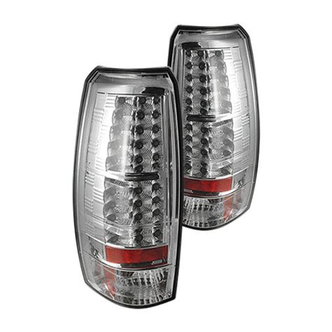 2007 2013 Chevy Avalanche Clear Recon Led Tail Lights Bolo Motorsports