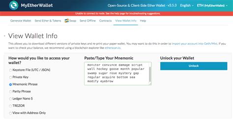 Ethereum Generate Private Key From Mnemonic