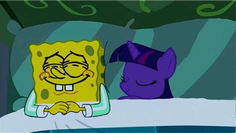 Spongebob Twilight In Bed Sleeping By Jordanhuntermatter On Deviantart