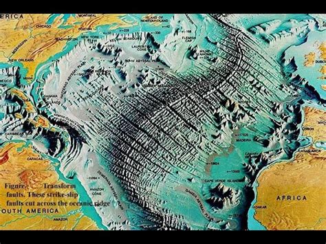 Mid Ocean Ridge Map Topographic Map Of Mid Oceanic Ridge [this Dynamic