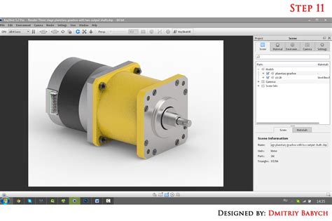 how to animate planetary gearbox in keyshot grabcad tutorials