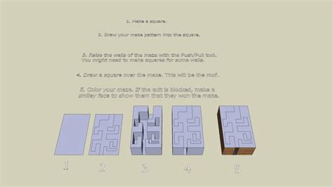 Tutorial How To Make Your Own 3d Maze 3d Warehouse