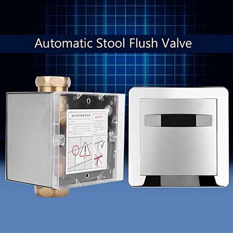 Generic Urine Infrared Sensor Urinal Automatic Stool Flush Valve Copper Valve Hotel Bathroom