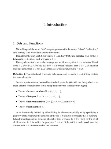 Introduction Pdf Function Mathematics Set Mathematics