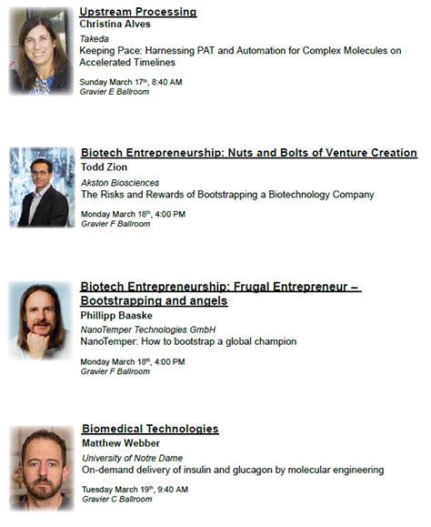 Keynote Speakers 2024 New Orleans Acs Biot