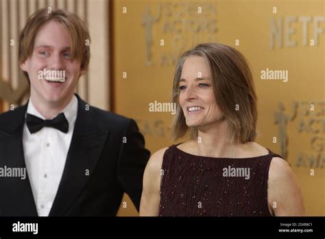 Charles Bernard Foster And Jodie Foster Attends The 31st Annual Screen