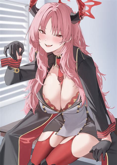 Ref Pmxt4483 Satsuki Blue Archive Blue Archive Absurdres