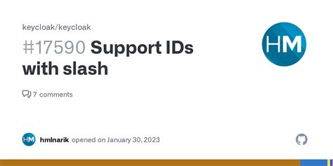 Support Ids With Slash · Issue 17590 · Keycloakkeycloak · Github