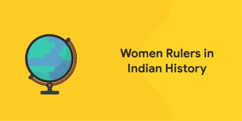 Women Rulers In The History Of India Entri Blog