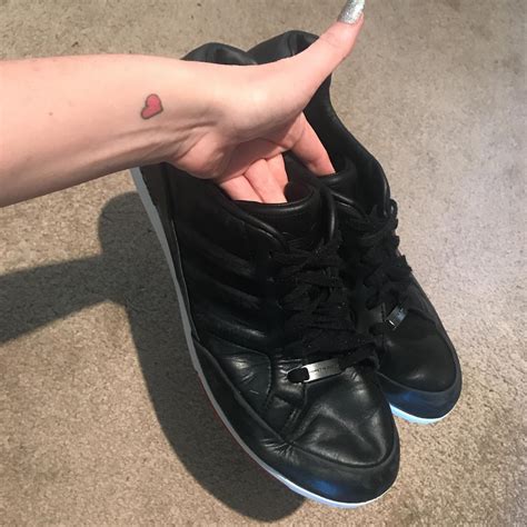 Black Adidas Porsche 356 Worn Size 10 Rrp £140 Depop