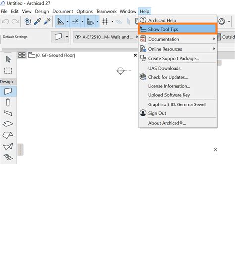 How To Show Tooltips In Archicad Support Site
