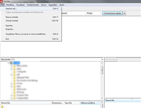 Utilizzare Il Protocollo Sftp Su Filezilla Assistenza Hostit