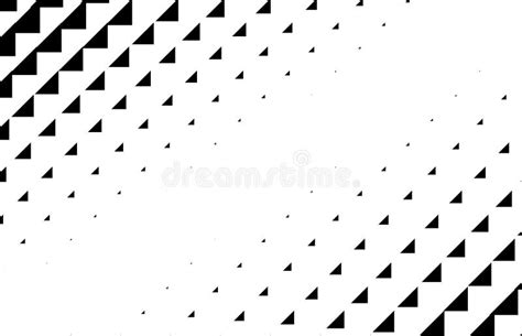 Triangles Halftone Vector Illustration Triangle Geometric Background Texture And Pattern Stock